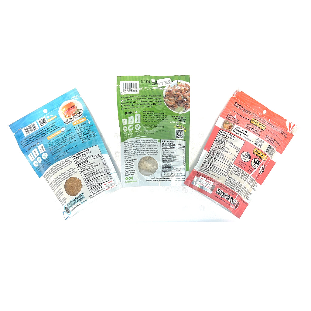 Humble & Frank Rubs & Seasonings – Gimli Fish Market