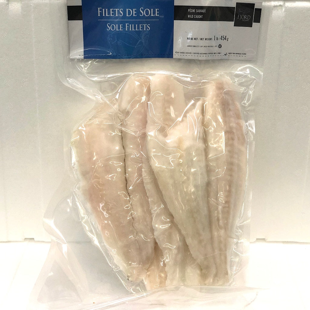 Wild Sole Fillets – Gimli Fish Market